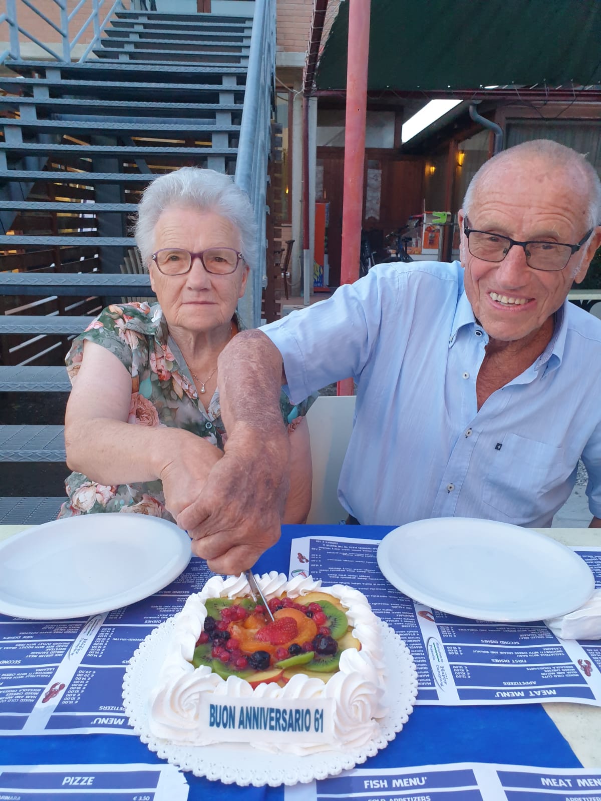 Anna e Mario, 61 anni d'amore